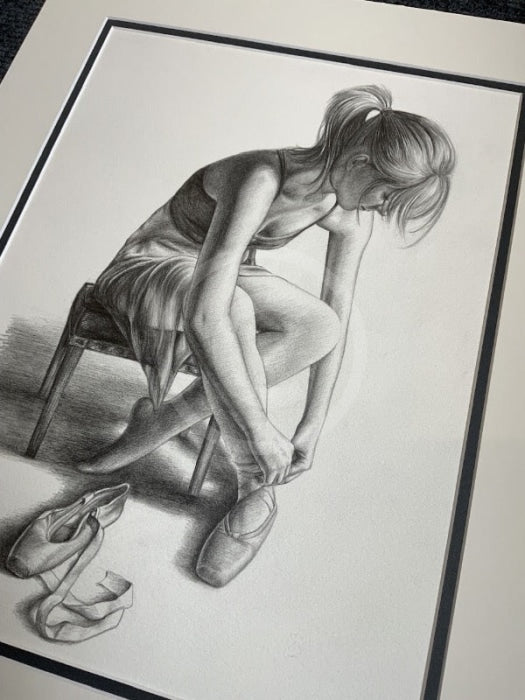 ORIGINAL After The Dance 6 - Dance Drawing by Mark Braithwaite