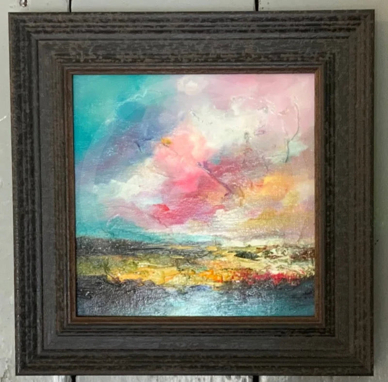 SOLD Colourful Soul - ORIGINAL Oil Painting by Anna Schofield