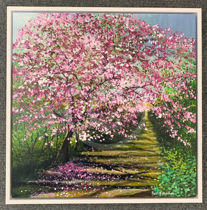 SOLD May's Pink Blizzard ORIGINAL by Paul Freeman